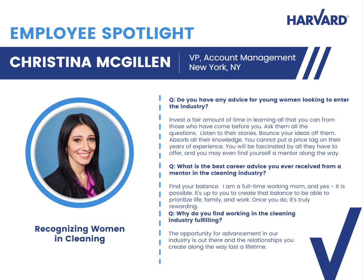 Christina McGillen - Harvard Maintenance